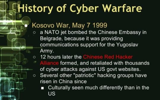 The Modern History of Cyber Warfare - Privacy PC