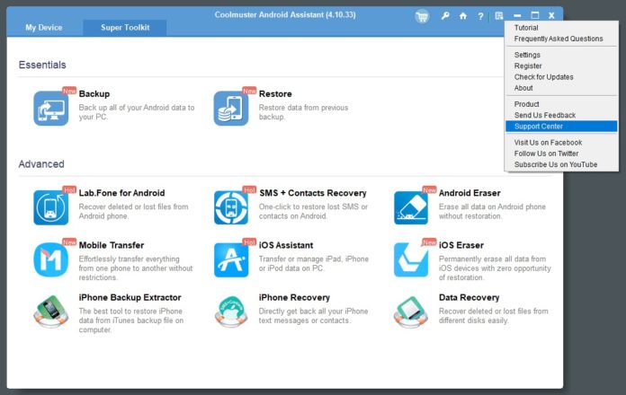 Coolmuster Android Assistant review - Privacy PC