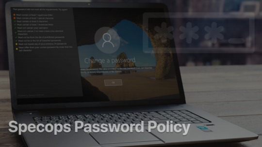 Specops Password Policy review - Privacy PC